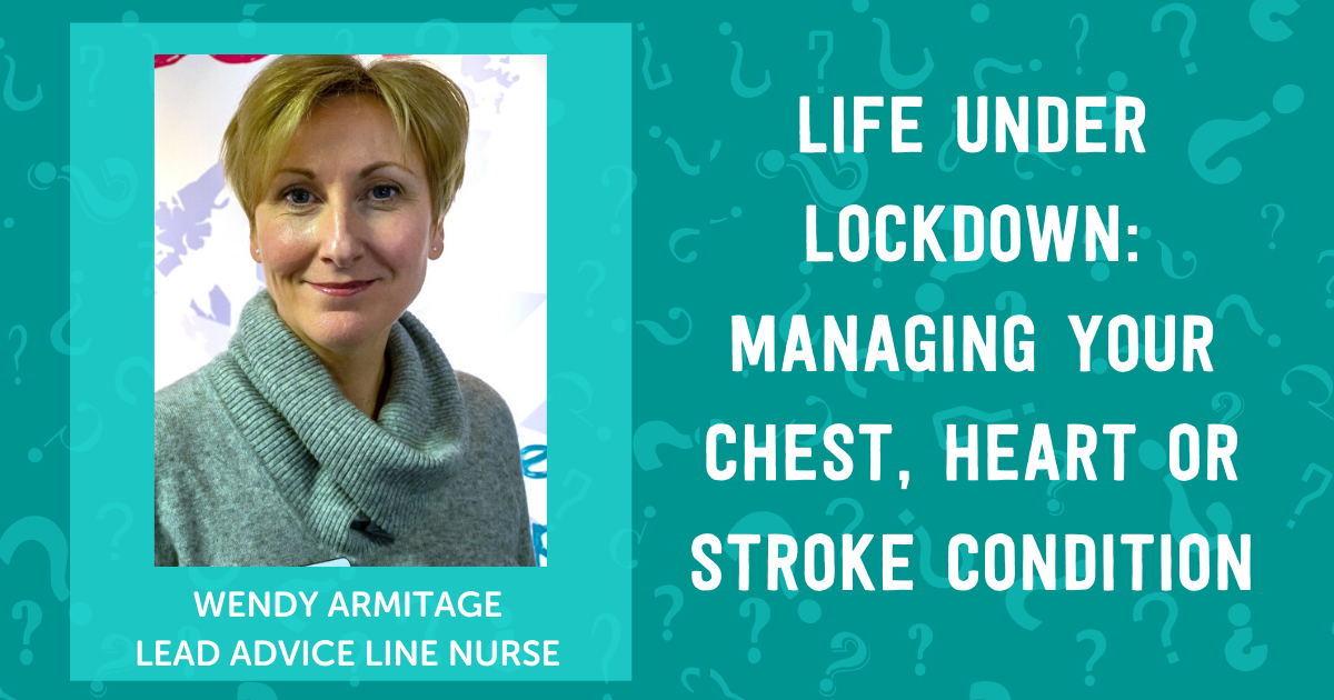 Life under lockdown: shielding and managing your condition